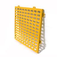 China Indoor PVDF Perforated Metal Facades 1500x2500mm Decorative Mesh for sale