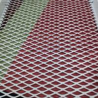 China Aluminum Expanded Metal Mesh 4x8 Feet Small Hole Diamond Pattern for sale