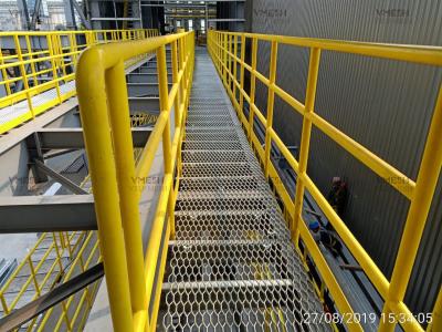 China Heavy Duty Hexagon Hole Expanded Metal Steel Anti Slip Grating for sale