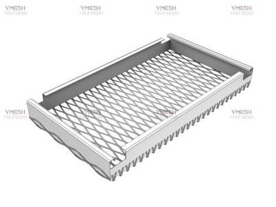 China Custom Aluminum Expanded Metal Mesh Suspended Ceiling for sale