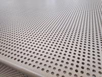 China Galvanized Perforated Metal Sheets with Round Holes for Decoration for sale