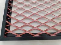 China SGS  Powder Coating Decorative Expanded Metal Mesh High Durability for sale