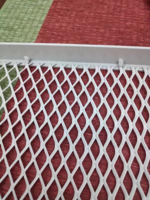 China SGS  Powder Coating Decorative Expanded Metal Mesh High Durability for sale