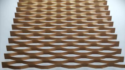 China PVDF Aluminum Expanded Metal Mesh Sheet for Building Decoration for sale