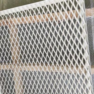 China Powder Coated Aluminum Expanded Metal Mesh 1.2x2.4m for sale