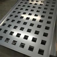 China Hexagonal Hole Aluminum Perforated Mesh Sheet 1mm Thickness for sale