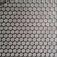 China Galvanized Perforated Metal Sheets with Round Holes for Decoration for sale