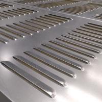 China Galvanized Perforated Metal Sheets with Round Holes for Decoration for sale