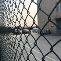 China 50x50mm Hot Dip Galvanized Chain Link Fence 2.0mm Wire 10m Length for sale