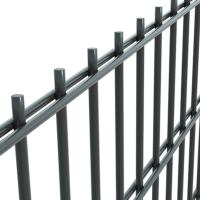 China SGS high rigidity 868 Twin Wire Mesh Fencing Rust Resistance Easy installation for sale