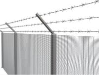China 4.5mm Prision Concertina Razor Wire Fence PVC Coated Wire Mesh Fence Anti Acid for sale
