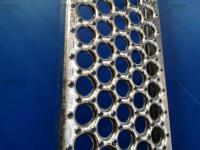 China 5 Diamond Holes 450mm*3000mm Galvanized Steel Plank Grating Perforated for sale