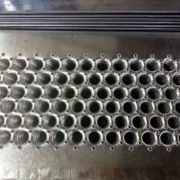 China Hot Dip Galvanized 5 Hole Round Channel Perf O Grip Grating 300mm for sale