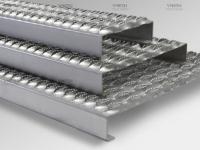 China Anti Slip 5 Diamond Walkway Grip Strut Safety Grating Perforated for sale