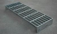 China Flooring Hot Dipped Galvanized Steel Bar Grating 1.5m Width Anti skiding for sale