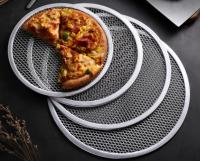 China Aluminum Pizza Baking Disk 6-18 Inch High Strength Rustproof for sale