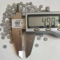 China Metal Porous 50um 100um 150um Multilayer Coffee Sintered Filter Disc for sale