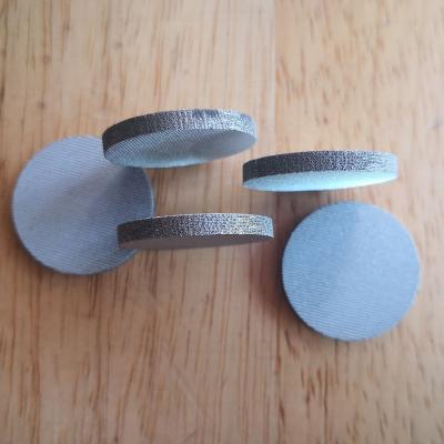 China Metal Porous 50um 100um 150um Multilayer Coffee Sintered Filter Disc for sale