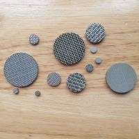 China 316 Stainless Steel Sintered Filter Disc for Liquid Filtration for sale