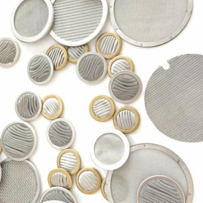China 3 Inch Stainless Steel Filter Screen 10 20 30 Mesh Single Multi Layers for sale