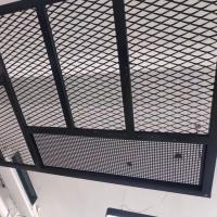 China Building Ceilings Aluminum Expanded Wire Mesh Facade Screen Building Material for sale