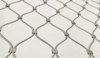 China Stainless Steel Wire Rope Mesh 80x80mm for Zoo Animal Cages for sale
