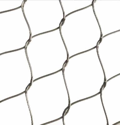 China Durable Bird Aviary Flexible Stainless Steel Cable Netting 304l 50x50mm for sale