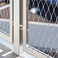 China Flexible 304 Stainless Steel Wire Rope Mesh Safety Fencing For Zoo for sale