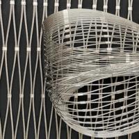 China High Strength Stainless Steel Cable Wire Rope Mesh Net For Aviary Zoo Mesh for sale