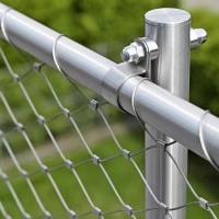 China SS 304 316 Stainless Steel Wire Rope Mesh for Zoo Balustrade for sale