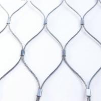 China Stainless Steel Wire Rope Mesh SS304/316 for Zoo Animal Cages for sale