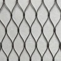 China 304 316 Stainless Steel Wire Rope Mesh 7x7 for Protective Fencing for sale