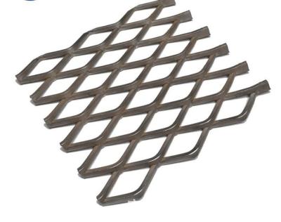 China Customized 4mm Expanded Mesh Panels Facade Cladding Decorative Aluminum for sale