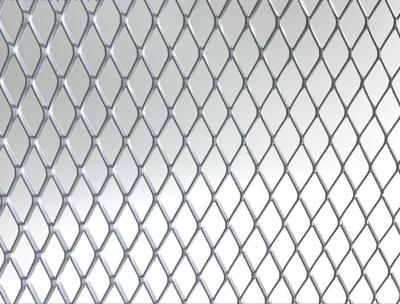 China Galvanized Diamond Steel Mesh Fence Protective Net for sale