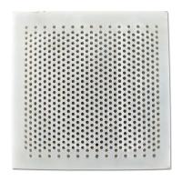 China Powder Coated Perforated Metal Sheet with Honeycomb Holes for sale