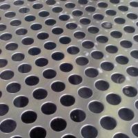 China Stainless Steel 304 316 Aluminum Perforated Metal Sheet Round Hole for sale