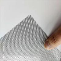 China Aluminum Stainless Steel Perforated Filter Tube for Water Well for sale