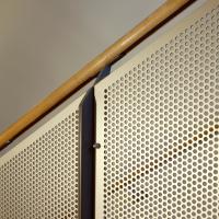 China Galvanized Perforated Metal Mesh Sheet 1mm Round Hole Decorative for sale