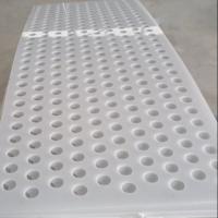 China PVC PE PP Perforated Plastic Plate / Panel / Sheet For Ceiling for sale