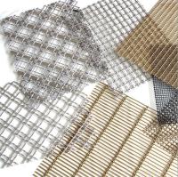 China Custom Color Building Exterior Decorative Mesh Panel Anodized Architectural Mesh for sale
