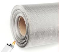China Acid Resisting 304 Stainless Steel Mesh Roll Square Metal Woven Sieving Screen Filter Netting for sale