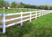 China Waterproof Outside Vinyl Plastic For Ranch Fence Paddock Fencing for sale