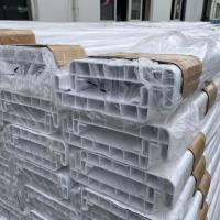 China White 5ft x 8ft 4-Rail PVC Horse Fence Eco-Friendly Vinyl for sale