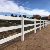China Customized 1.2m High Pvc Welded Wire Mesh Fence Animal Enclosure Post And Rail for sale