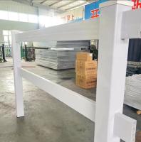 China White PVC Vinyl Horse Ranch Fence - Durable & Low Maintenance for sale