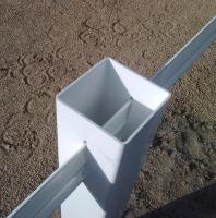 China Cattle Vinyl 2 Rails 3 Rails Easy Assemble DIY PVC Ranch Rail Fence for sale