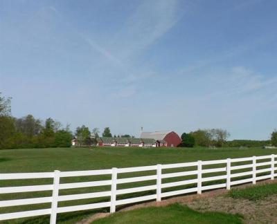 China 3-Rail White PVC Farm Fence for Horses 1.8m Height for sale