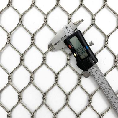 China Enclosure Stainless Steel Cable Mesh 304 316 Wire Diameter 1mm-3mm for sale