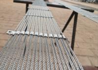 China Customized Anti-fall Stainless Steel Wire Rope Mesh Net Prevention Safety Net for Lights for sale
