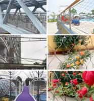 China 304 Stainless Steel Cable Mesh Black Oxidation for Zoo Aviary for sale
